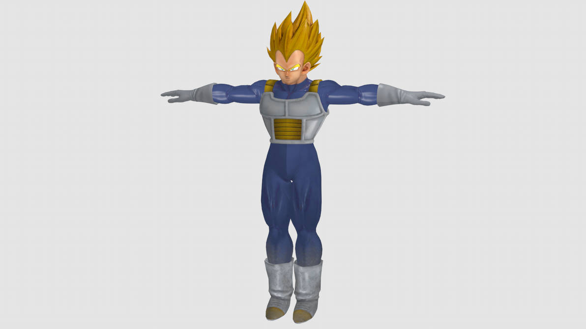 Vegeta IV - Rigged by JosouKitsune on DeviantArt
