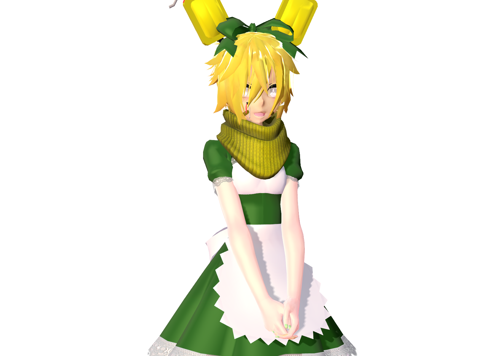 Springtrap Maid~ [DL MODEL] by Miouuu on DeviantArt
