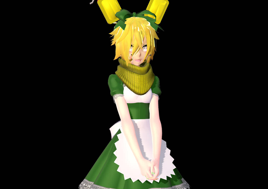Springtrap Maid~ [DL MODEL] by Miouuu on DeviantArt