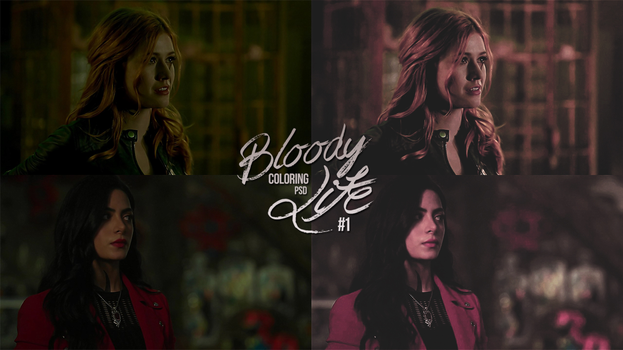 PSD Coloring #1 - Shadowhunters by justbloodylife on DeviantArt