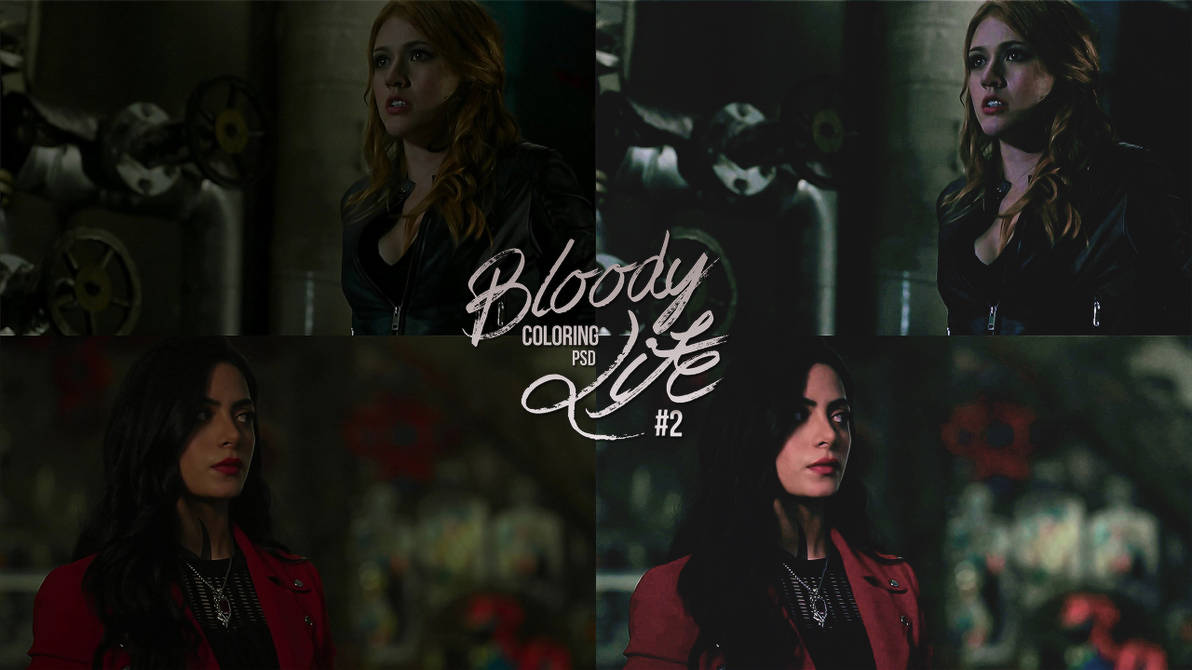 PSD Coloring #2 - Shadowhunters by justbloodylife on DeviantArt