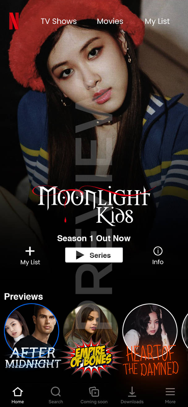 Netflix - Phone Ver (Template/PSD) by silversolara on DeviantArt