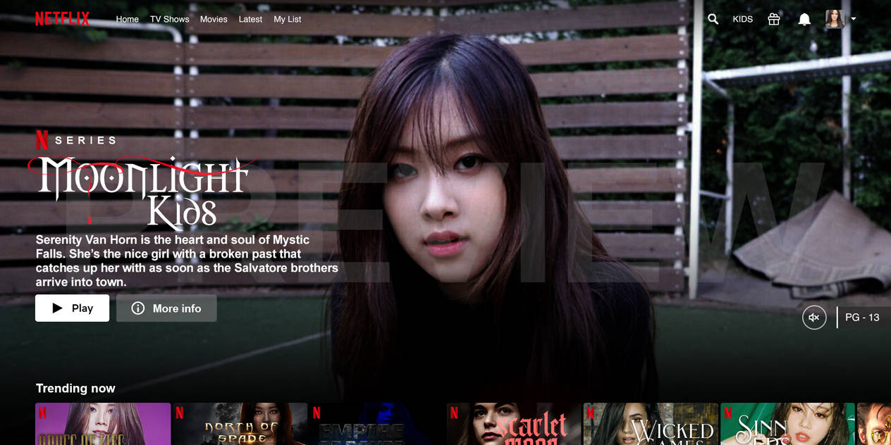 Netflix Template by silversolara on DeviantArt