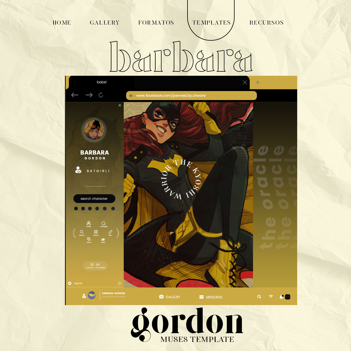 Babs Template by dianesyoung on DeviantArt