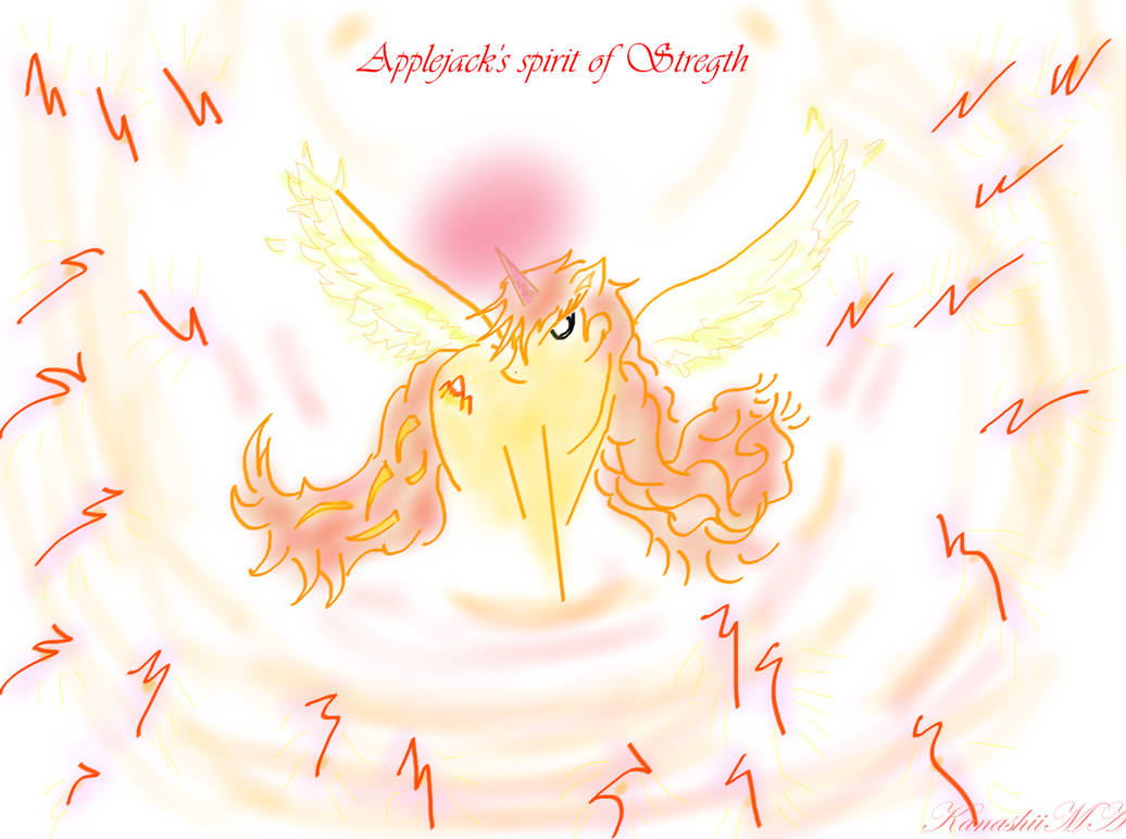 AppleJack Spirit by KanashiiBara on DeviantArt