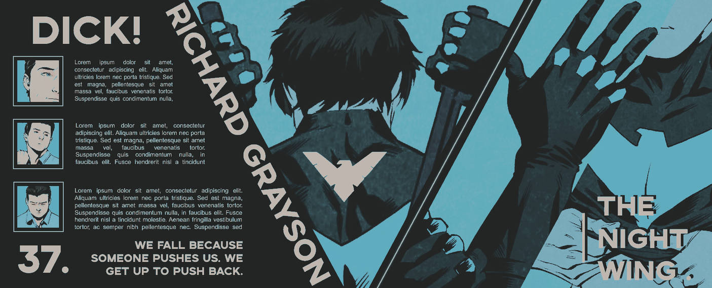 TEMPLATE : NIGHTWING by babymagik on DeviantArt