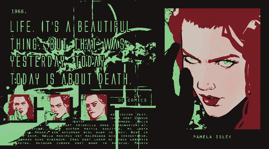 TEMPLATE : POISON IVY by babymagik on DeviantArt
