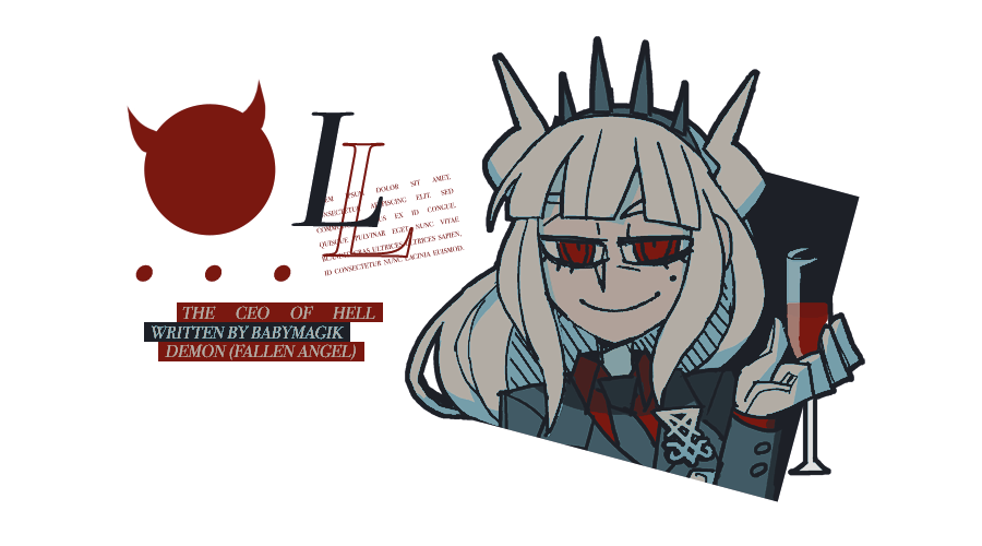 TEMPLATE : LUCIFER by babymagik on DeviantArt