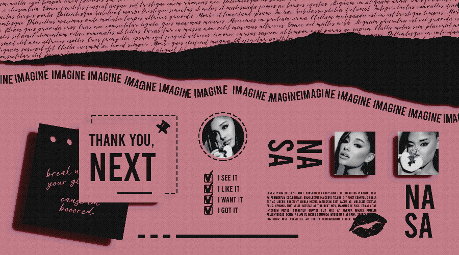 TEMPLATE : THANK U, NEXT by babymagik on DeviantArt