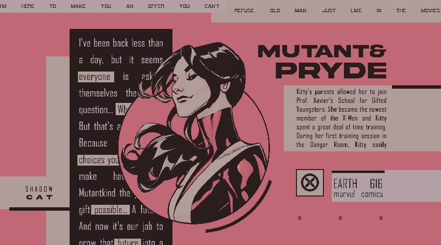 TEMPLATE : SHADOWCAT by babymagik on DeviantArt