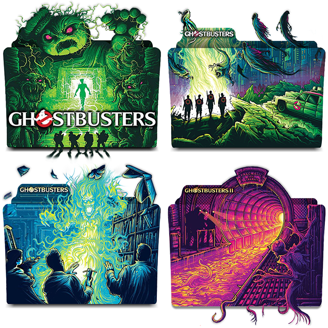 Ghostbusters Folder Icon Set by DickyBreadsticks on DeviantArt