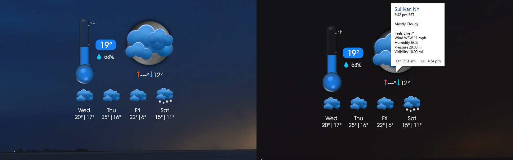 Royal Weather V2 Rainmeter Skin by ShaolongSan on DeviantArt