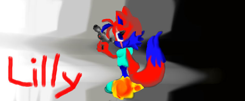 Lilly with a gun by lillymom12 on DeviantArt