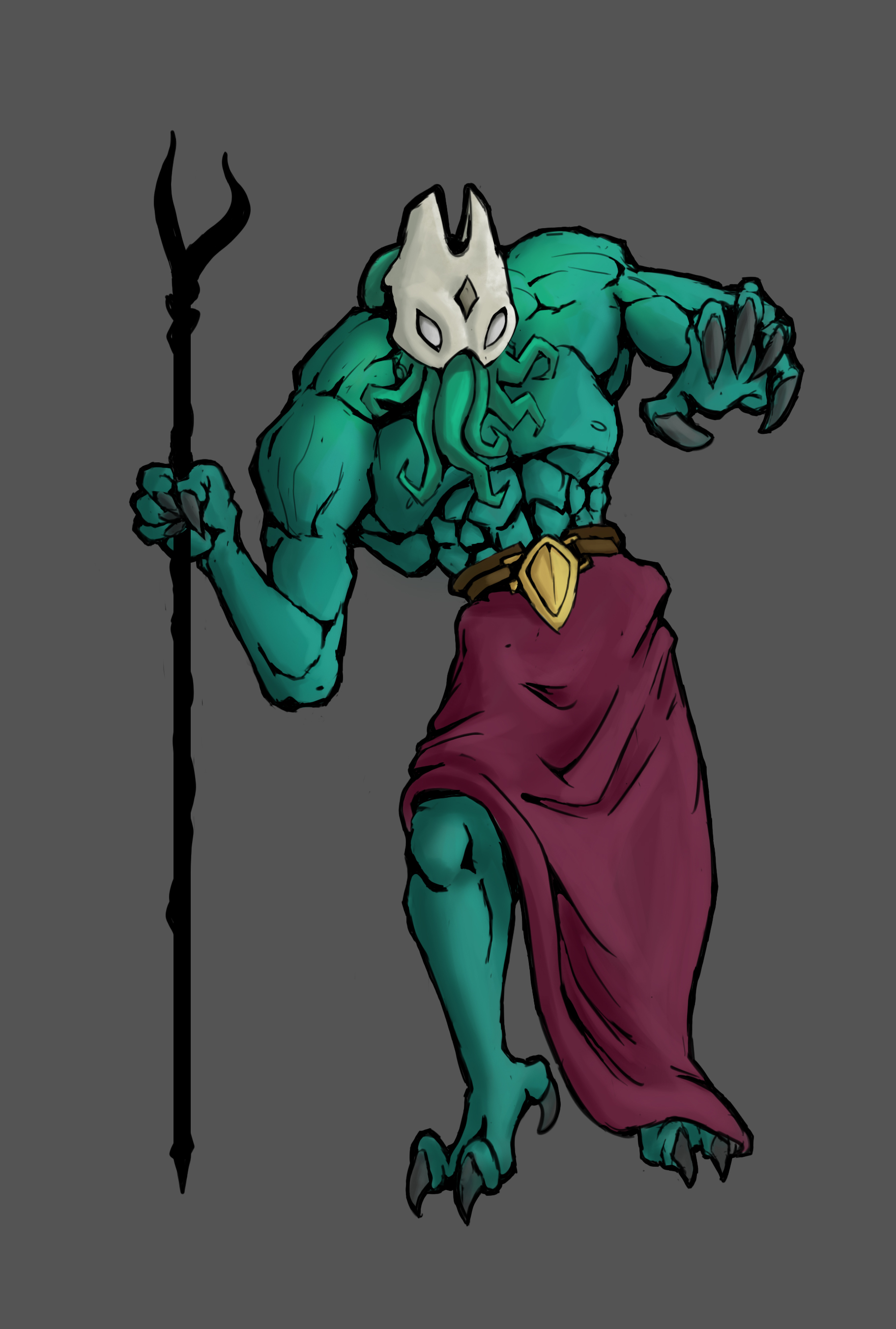 cthulhu priest by Firetank on DeviantArt