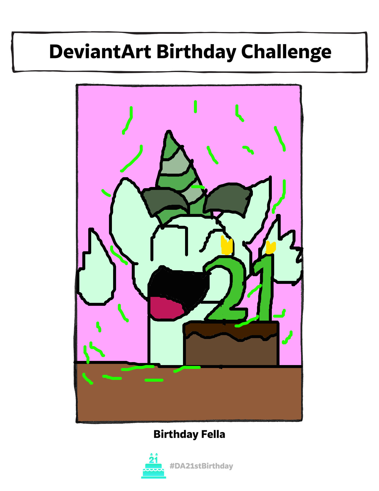 deviantart birthday challenge by PegaKidOfficial on DeviantArt
