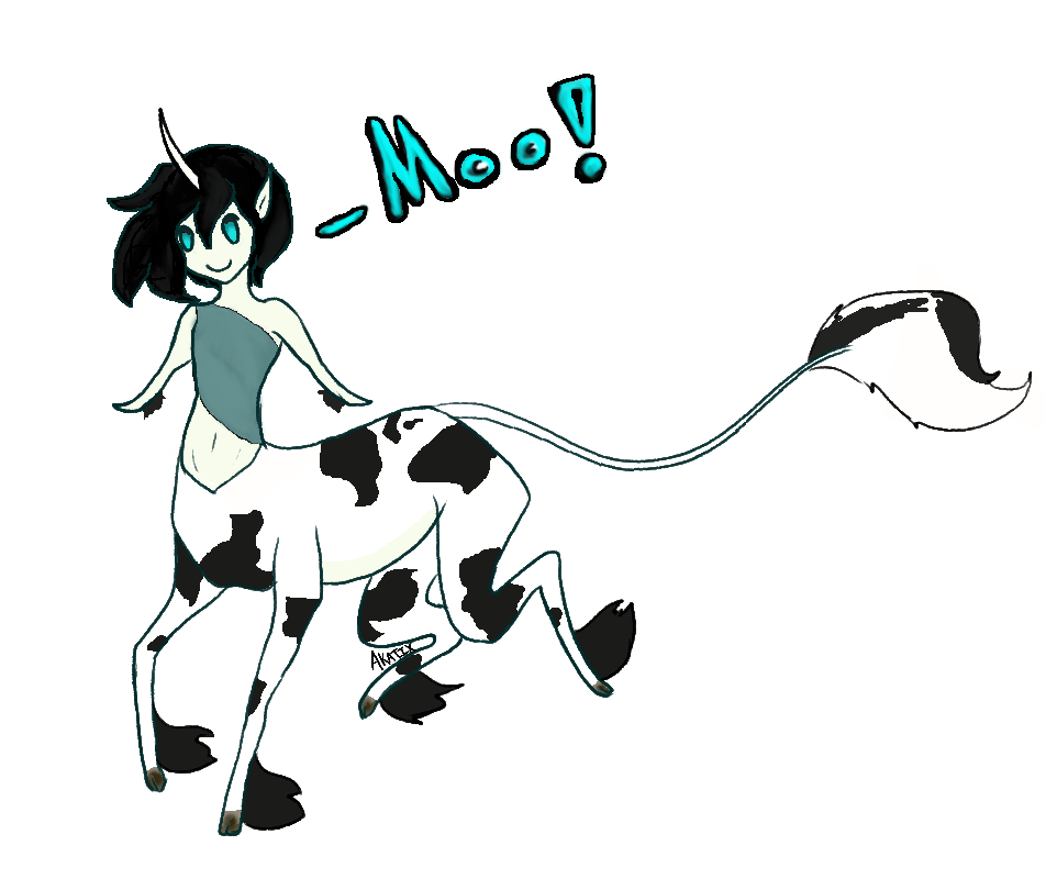 Moo! I'm a cow (centaur) by CathARTic1 on DeviantArt