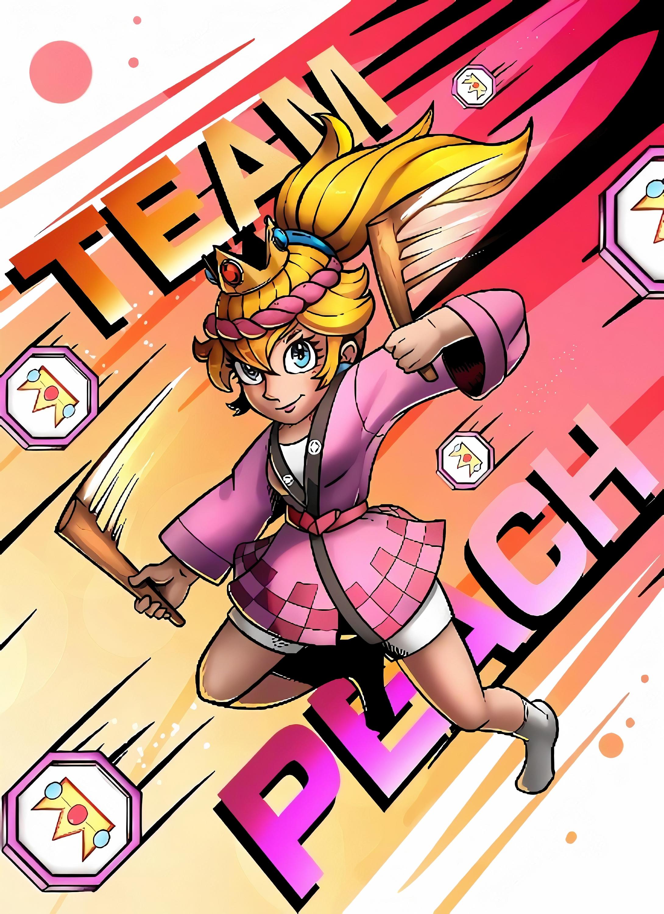 Team Peach by whatarevivedoes on DeviantArt