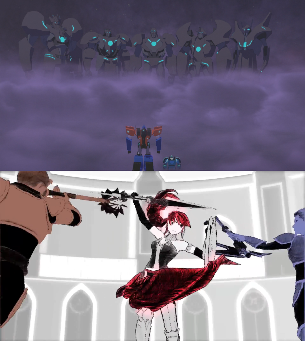 RWBY|OMGB: Training in the Realm of the Primes by Grimlock108 on DeviantArt