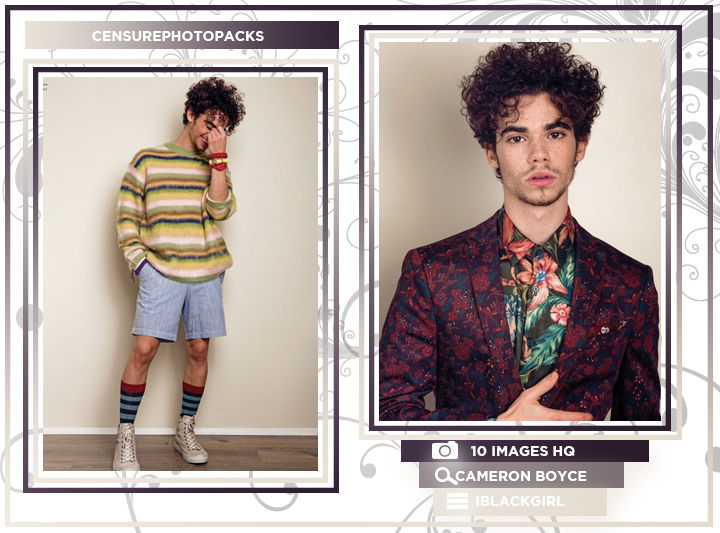 // PHOTOPACK 2217 - CAMERON BOYCE // by censurephotopacks on DeviantArt