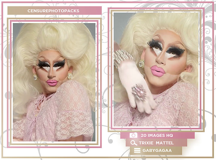 // PHOTOPACK 2341 - TRIXIE MATTEL // by censurephotopacks on DeviantArt