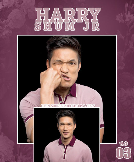 // PHOTOPACK 2846 - HARRY SHUM JR // by censurephotopacks on DeviantArt