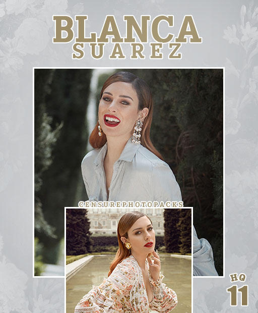 // PHOTOPACK 2936 - BLANCA SUAREZ // by censurephotopacks on DeviantArt