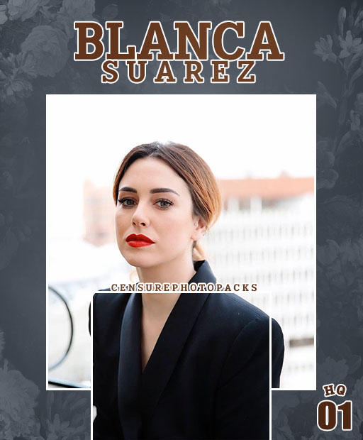 // PHOTOPACK 2940 - BLANCA SUAREZ // by censurephotopacks on DeviantArt