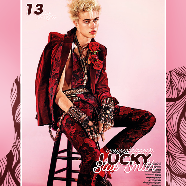 // PHOTOPACK 3196 - LUCKY BLUE SMITH // by censurephotopacks on DeviantArt