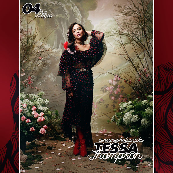 // PHOTOPACK 3416 - TESSA THOMPSON // by censurephotopacks on DeviantArt
