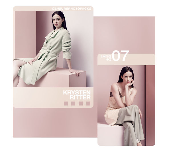 // PHOTOPACK 3526 - KRYSTEN RITTER // by censurephotopacks on DeviantArt
