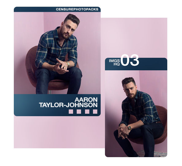 // PHOTOPACK 3555 - AARON TAYLOR-JOHNSON // by censurephotopacks on ...