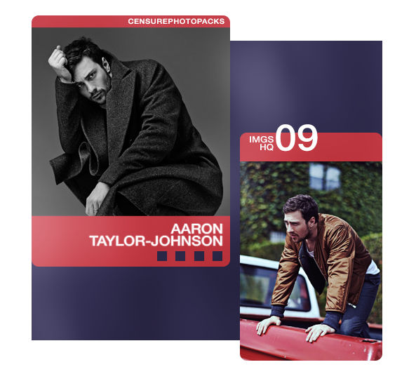 // PHOTOPACK 3553 - AARON TAYLOR-JOHNSON // by censurephotopacks on ...