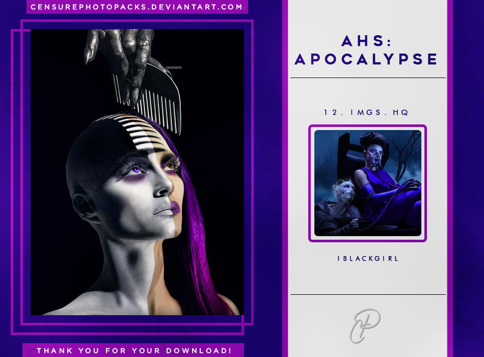 // PHOTOPACK 4754 - AHS: APOCALYPSE (POSTERS) // by censurephotopacks ...