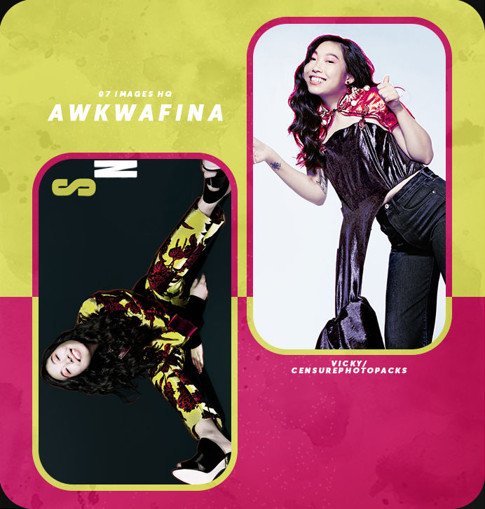 // PHOTOPACK 6344 - AWKWAFINA // by censurephotopacks on DeviantArt