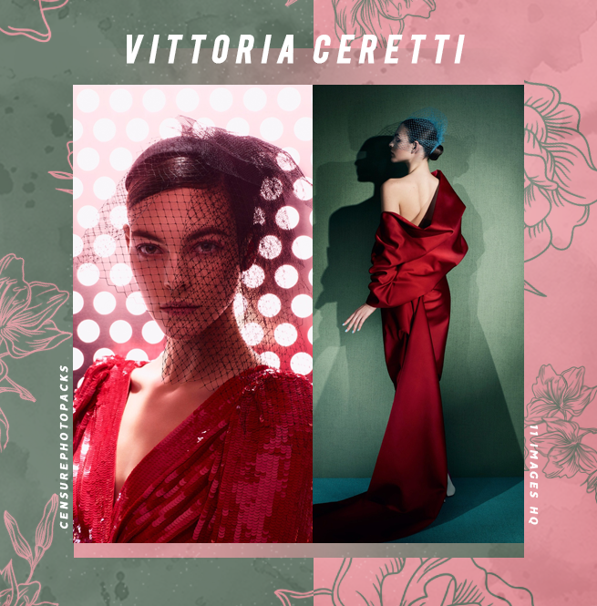 // PHOTOPACK 6455 - VITTORIA CERETTI // by censurephotopacks on DeviantArt
