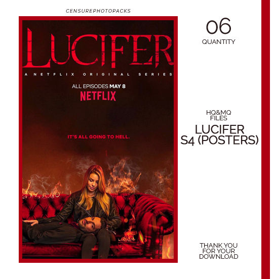 PHOTOPACK 7136 | LUCIFER S4 (POSTERS) by censurephotopacks on DeviantArt