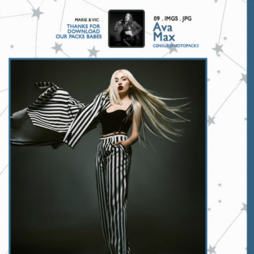 Photopack 9689 . Ava Max by censurephotopacks on DeviantArt