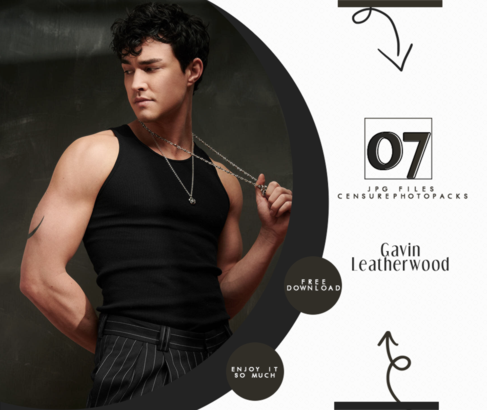 Photopack 9995 . Gavin Leatherwood by censurephotopacks on DeviantArt