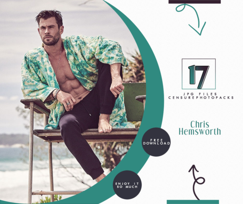 Photopack 10349 . Chris Hemsworth by censurephotopacks on DeviantArt