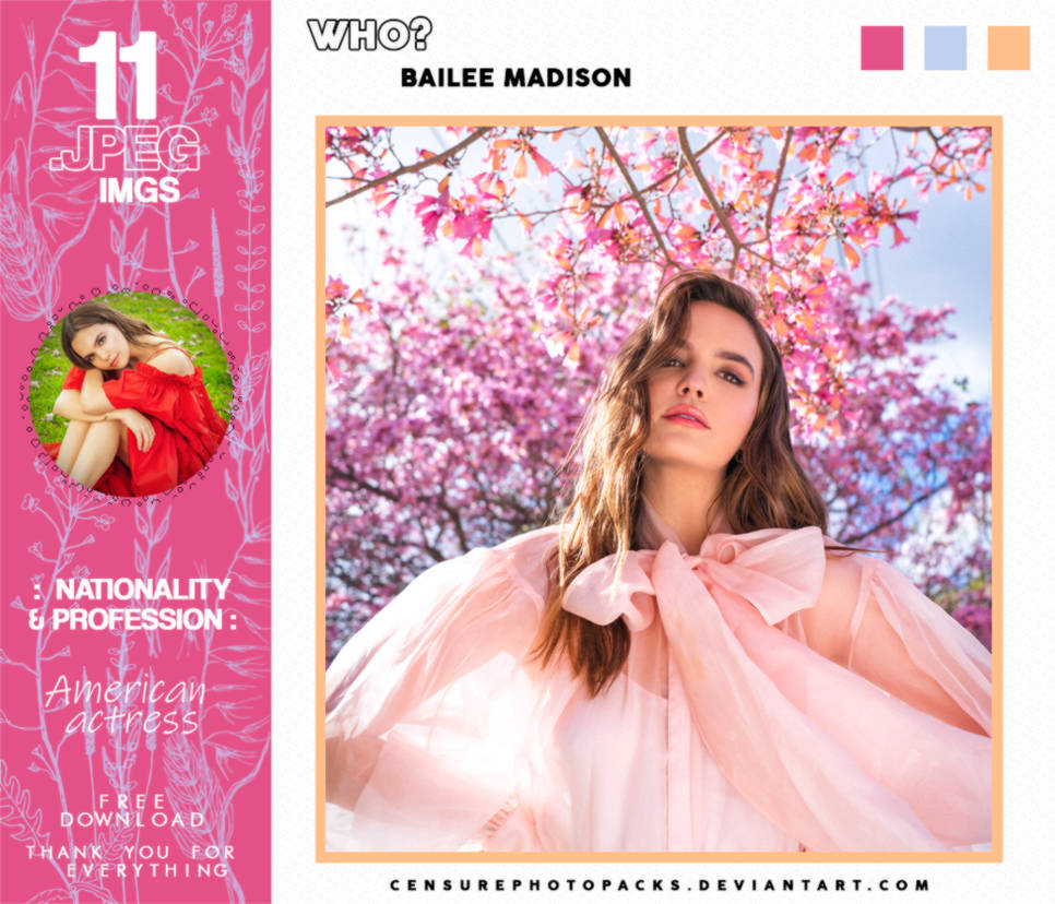 Photopack 11478 . Bailee Madison by censurephotopacks on DeviantArt