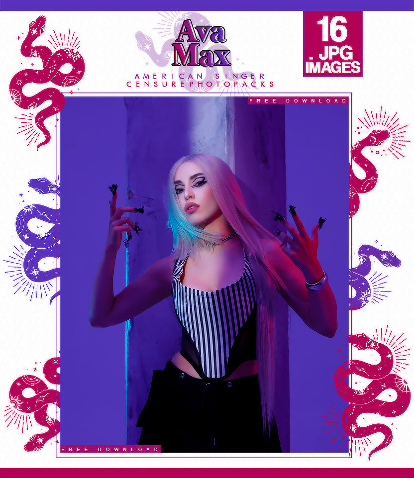 Photopack 11779 . Ava Max by censurephotopacks on DeviantArt