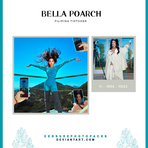 Photopack 12987 : Bella Poarch by censurephotopacks on DeviantArt