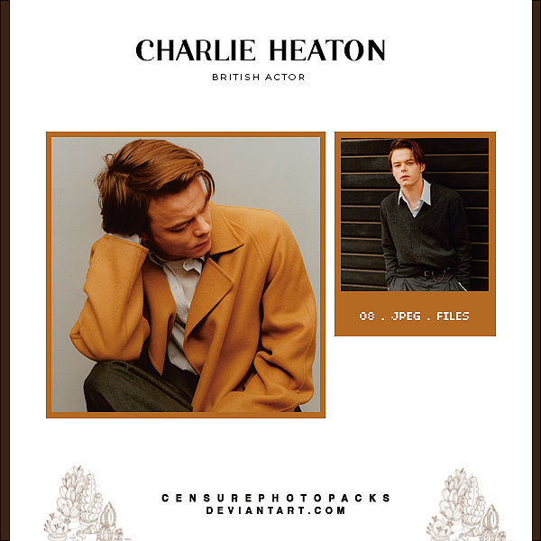 Photopack 13055 : Charlie Heaton by censurephotopacks on DeviantArt