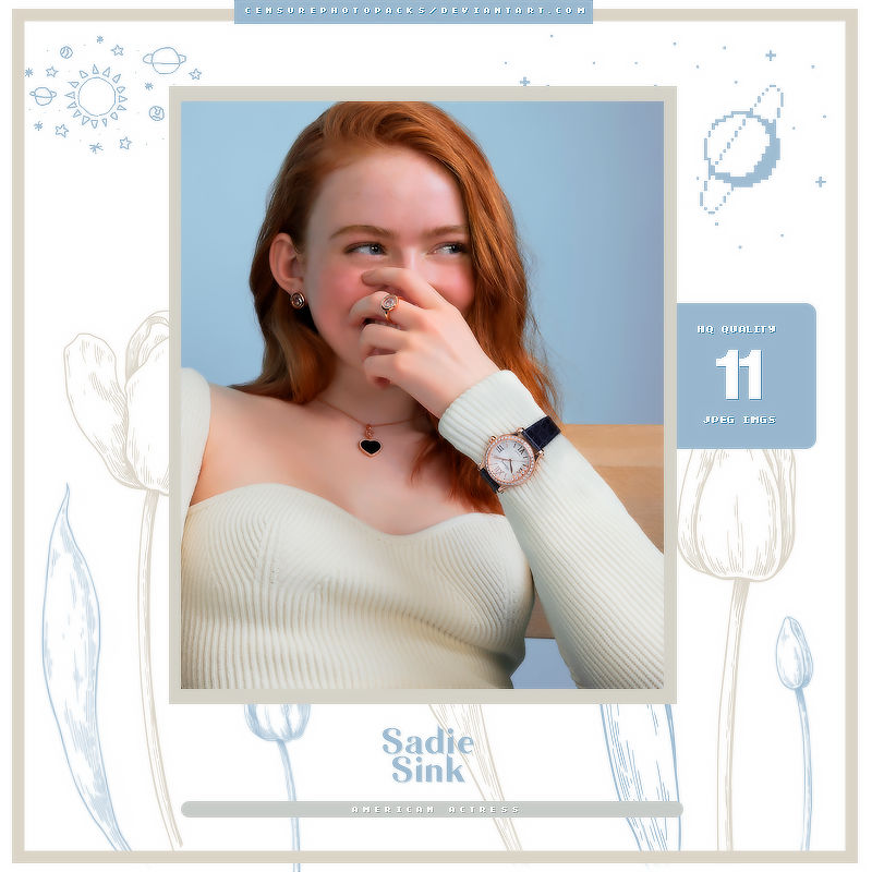 Photopack 13612 : Sadie Sink by censurephotopacks on DeviantArt