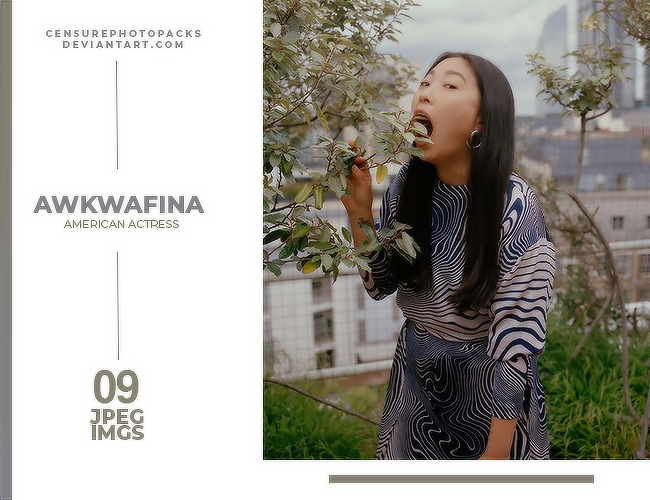 Photopack 13903 : Awkwafina by censurephotopacks on DeviantArt