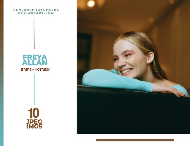 Photopack 14007 : Freya Allan by censurephotopacks on DeviantArt