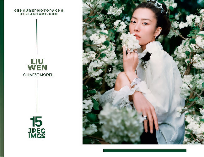 Photopack 14215 : Liu Wen by censurephotopacks on DeviantArt