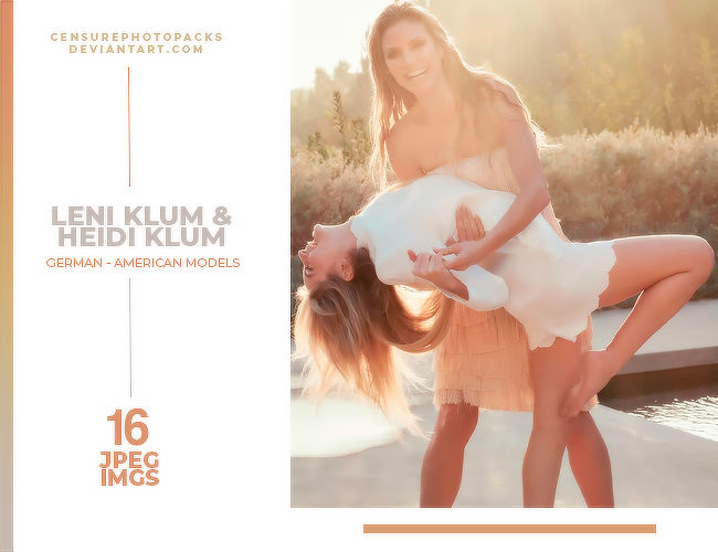 Photopack 14257 : Leni Klum x Heidi Klum by censurephotopacks on DeviantArt