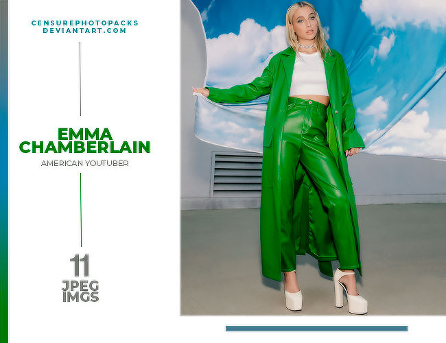Photopack 14322 : Emma Chamberlain by censurephotopacks on DeviantArt