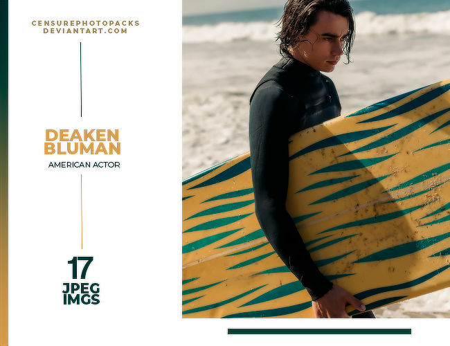 Photopack 14372 : Deaken Bluman by censurephotopacks on DeviantArt